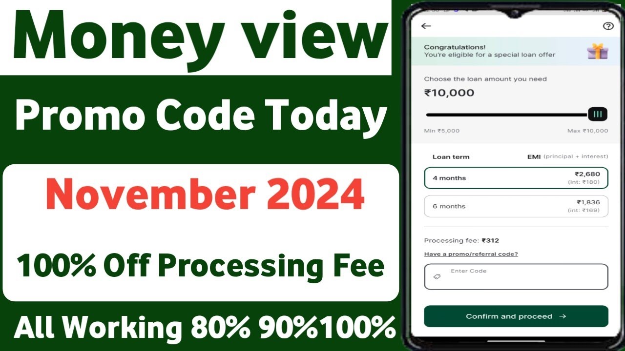 money view promo code 2024 | money view coupon code today | money view ...