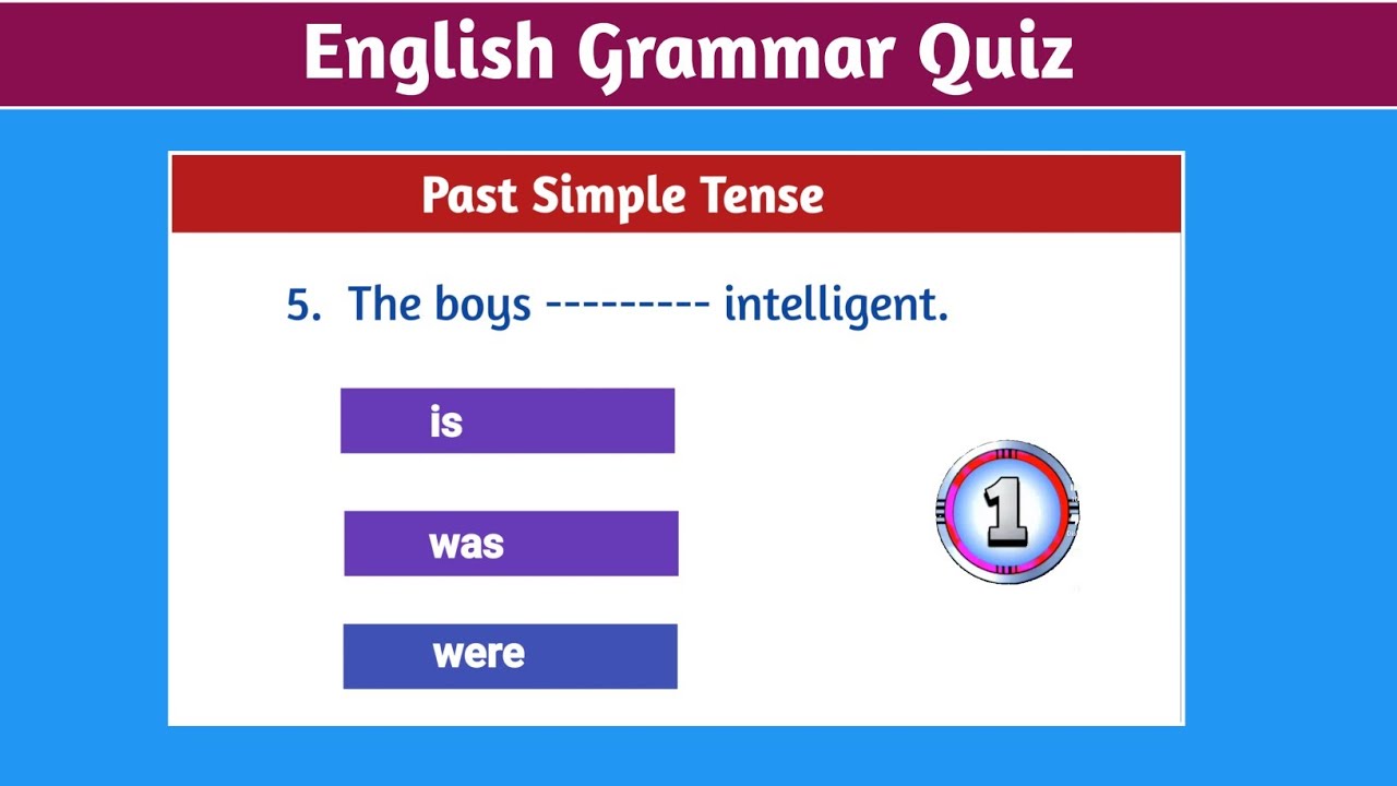 Can you score 20/20 ? | Simple Past tense | Test your English ...