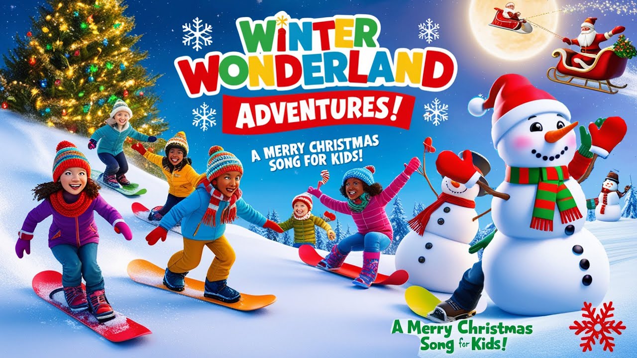 Winter Wonderland Adventures – A Merry Christmas Song for Kids! - YouTube