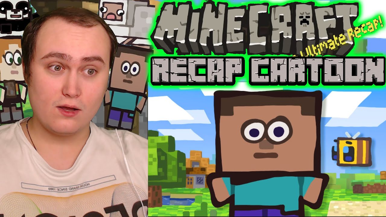 The Ultimate "Minecraft" Recap Cartoon | Reaction | Speedrun Legit ...