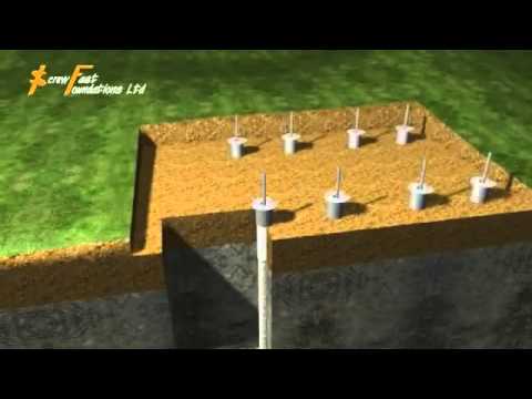Grip Pile Foundation 3D animation - YouTube