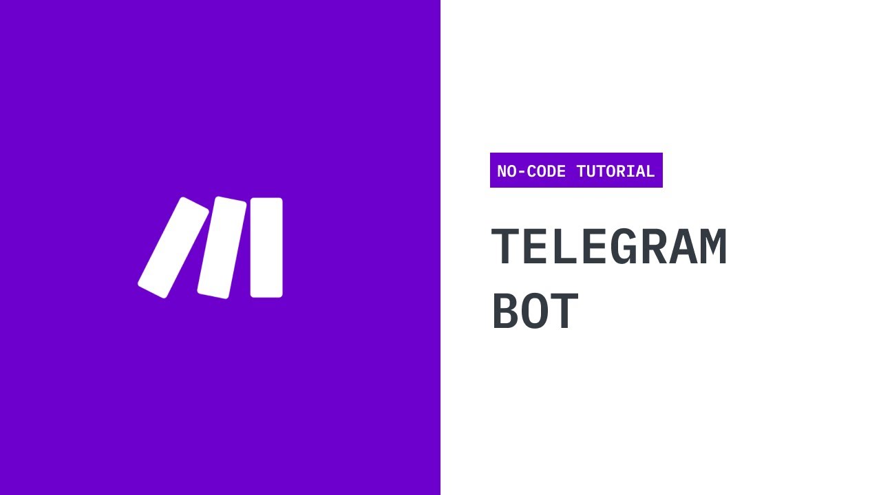 How To Create A Telegram Bot In Make (Integromat): No-Code Tutorial - YouTube