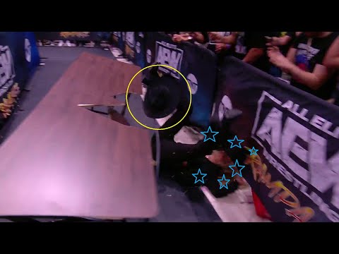 Julia Hart took a Nasty Table Spot Fall on Rampage Grand Slam 09.23.2022