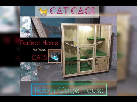 Perfect Cat House Design || Cat Cage  | Cat Villa