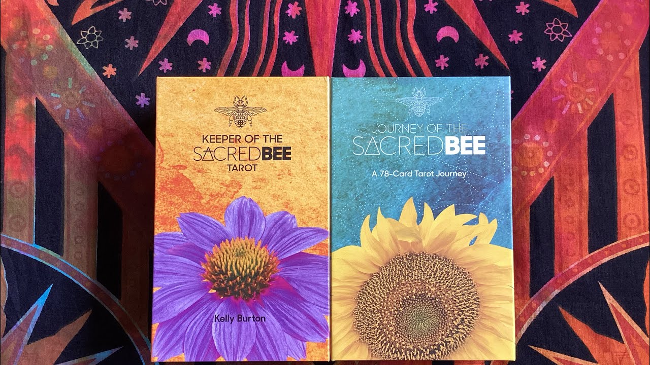Journey and Keeper of the Sacred Bee Tarot Decks ~ Side by Side - YouTube