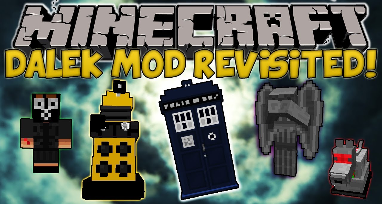 MINECRAFT: WEEPING ANGELS, DALEKS, AND MORE DOCTOR WHO MONSTERS! [DALEK ...