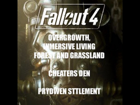 FALLOUT 4 MODS -OVERGROWTH, IMERSIVE LIVING FOREST & GRASSLAND ...