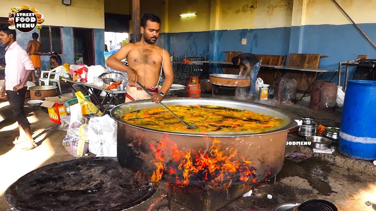 Tamil Nadu Special Rasam Making For 1000 People | Party Foods | food ...