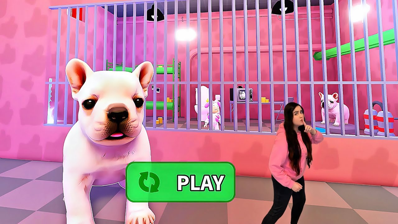 ESCAPE de la prisión del perrito PIBBLE!! 🥹 - YouTube
