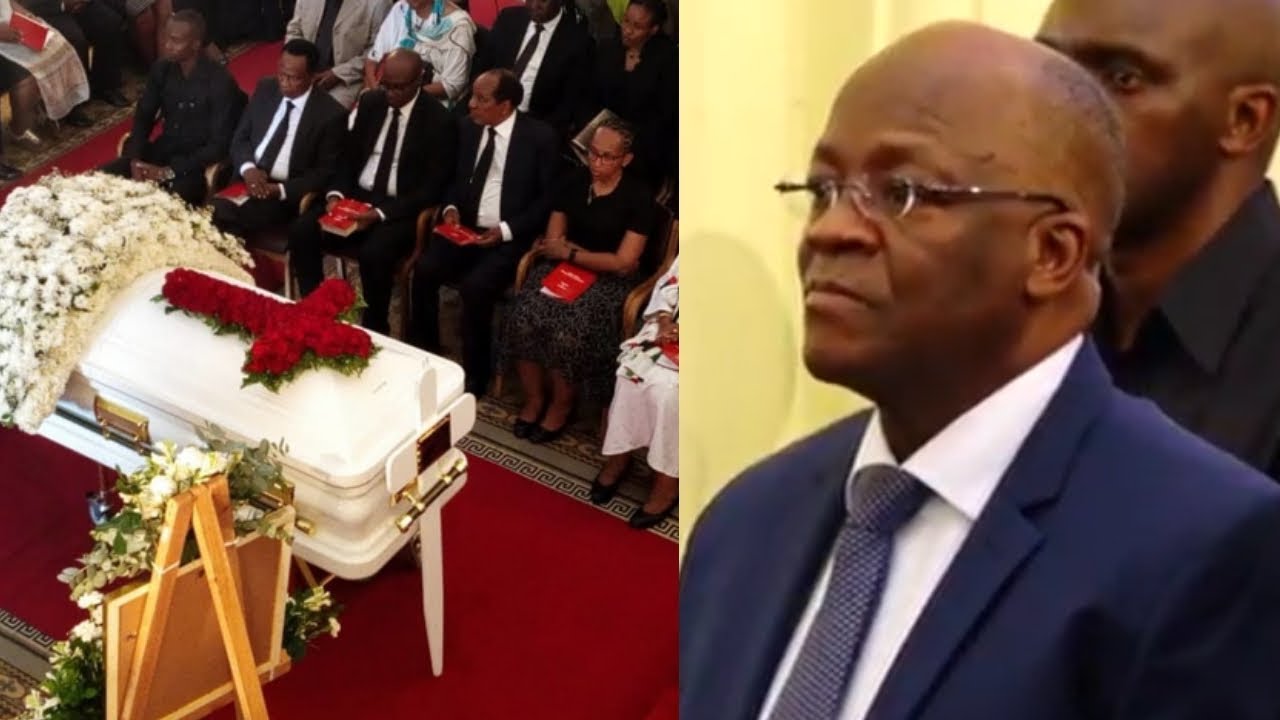 Maneno ya Rais Magufuli Msibani kwa Mercy Anna Mengi - YouTube