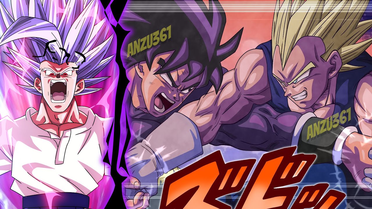 GOKU VS GOHAN BESTIA BROLY VS VEGETA: DRAGON BALL SUPER MANGA 101 ...