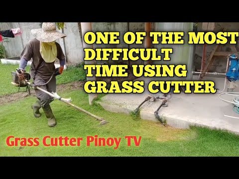 HOW TO USE GRASS CUTTER/BRUSH CUTTER/ STRING TRIMMER/WEED EATER/WEED ...