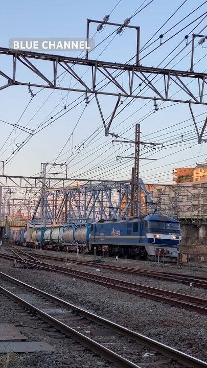 (貨物列車) 2024/03/20 5054レ EF210-325 + コキ23B (福岡タ〜東京タ) #Shorts - YouTube