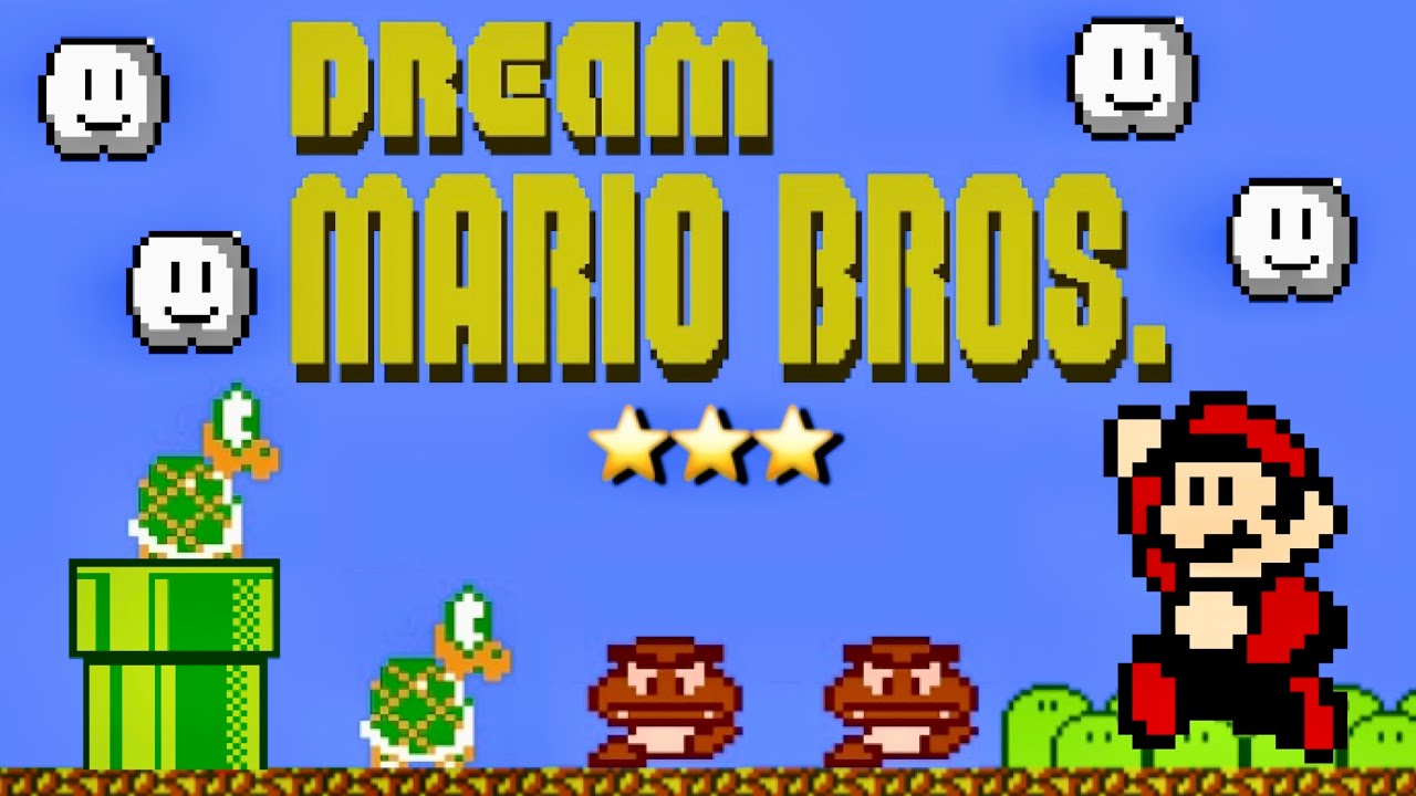 Dream Mario Bros.|Review & Playthrough|SMB1 ROM Hack - YouTube