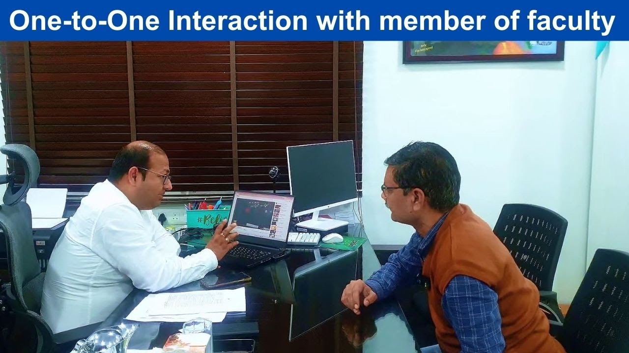 One-to-One Interaction with member of faculty #cimagecollege - YouTube