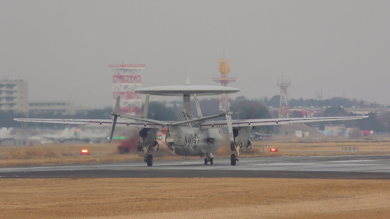 E-2C Hawkeye VAW-115 Liberty Bells(NF602) NAF Atsugi December 20, 2016 ...