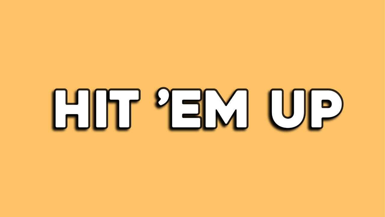 Tupac - Hit 'Em Up (Lyrics) - YouTube
