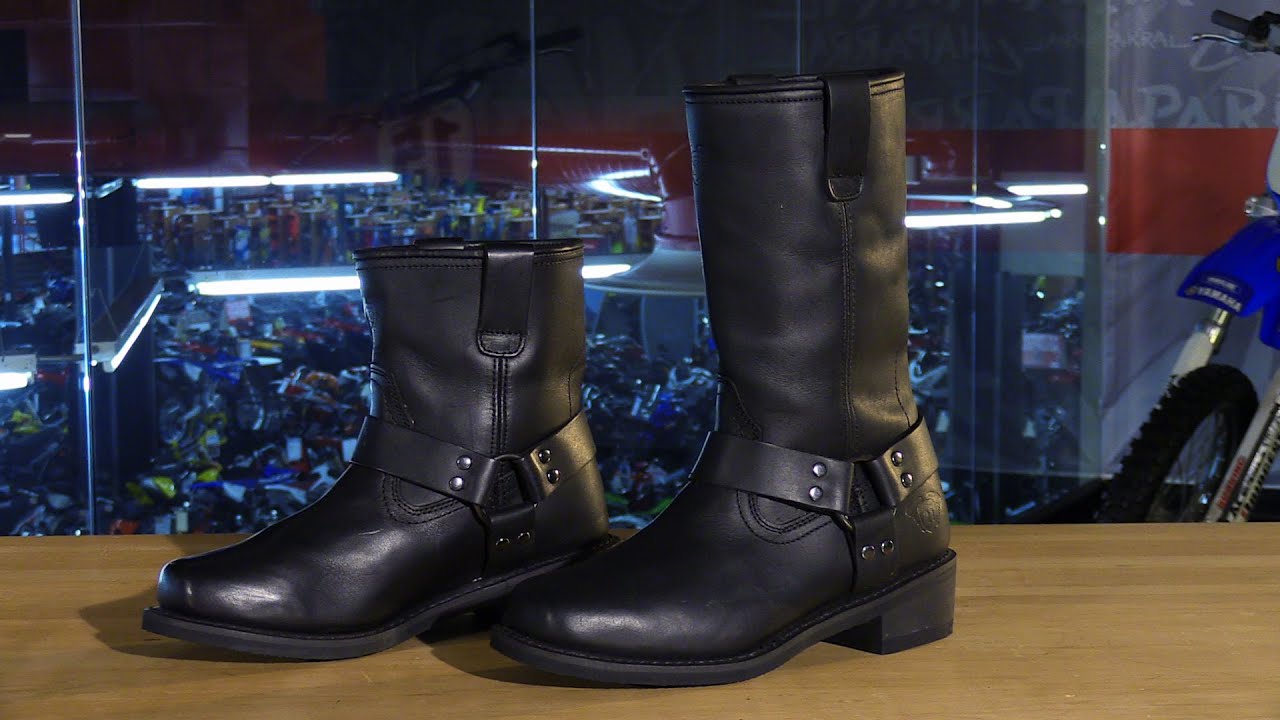 Highway 21 Spark Motorcycle Boots Review - YouTube