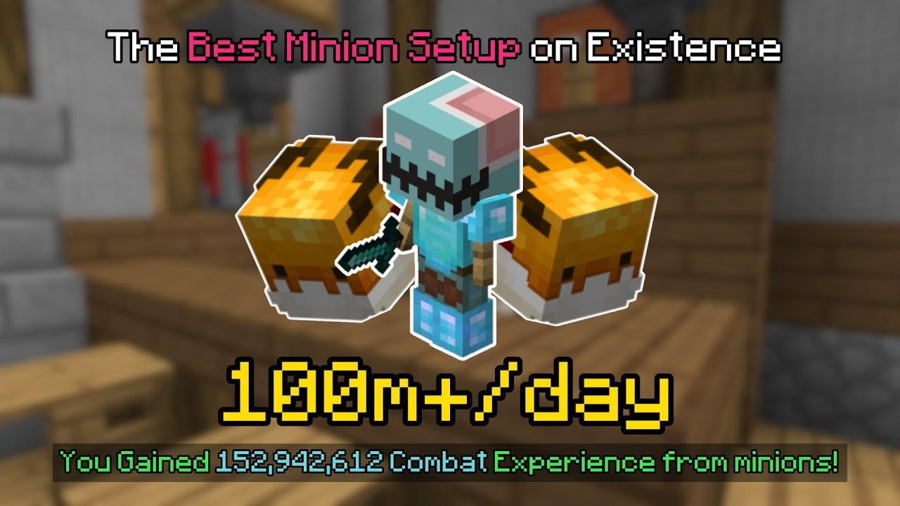Spending 3 BILLION Coins to Build the Best Minion Setup | Hypixel ...