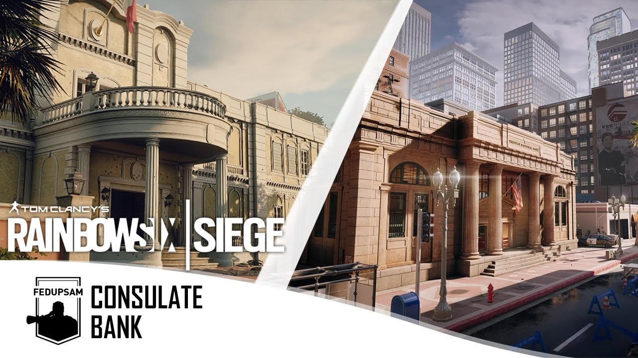 Rainbow Six Siege | Harita: Consulate - Bank - YouTube