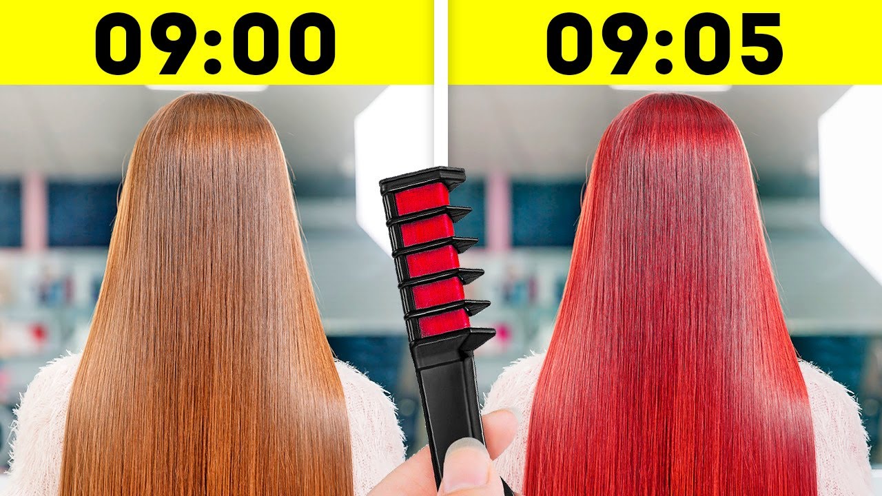 Awesome Hair Gadgets And Hacks That You Never Heard Before - YouTube