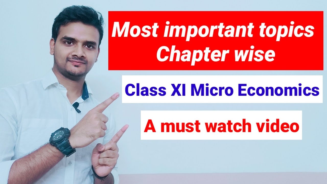 Most Important topics of Microeconomics class 11th | class 11 ...