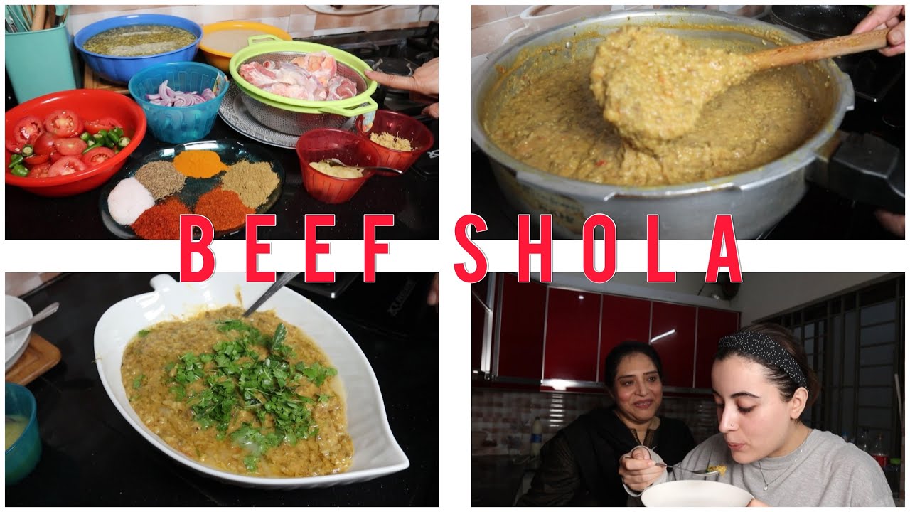 ll WINTER SPECIAL BEEF SHOLA ll WINTER COMFORT FOOD ll - YouTube