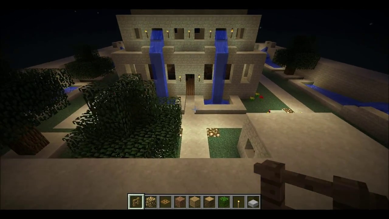 Minecraft - Sandstone Fort [HD] - YouTube