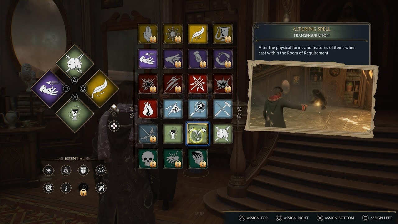 Learning the Altering Transfiguration Spell | Interior Decorating Quest ...