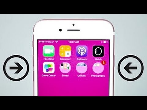 How to get round folders iOS 10 - YouTube