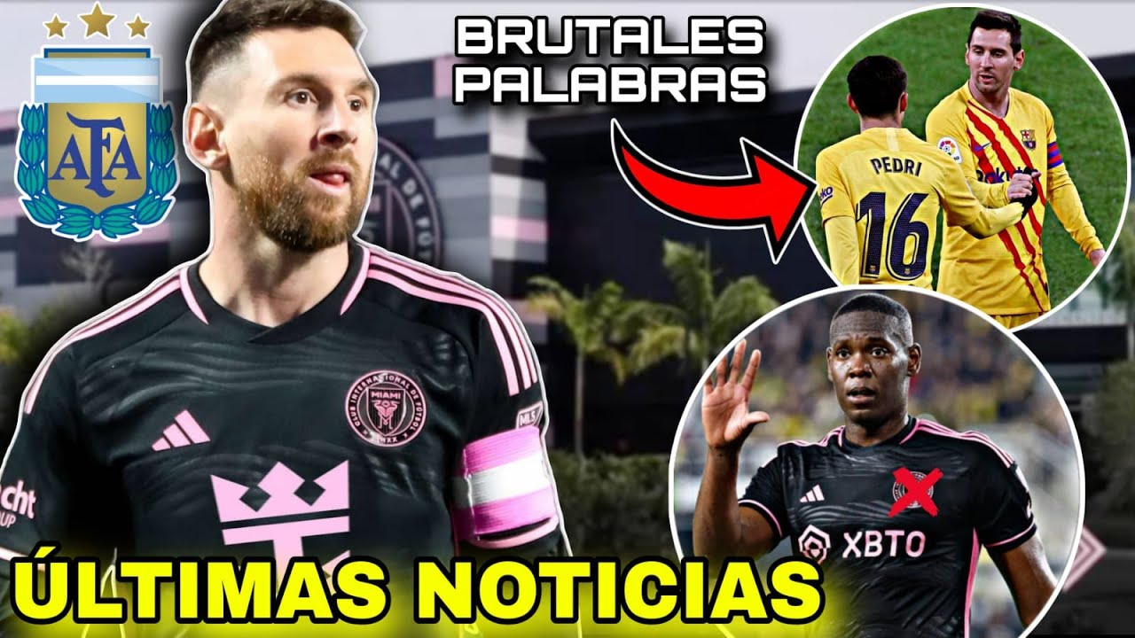 🚨 MESSI HOY sigue sin más REFUERZOS con el INTER MIAMI 💥 Rival de ...