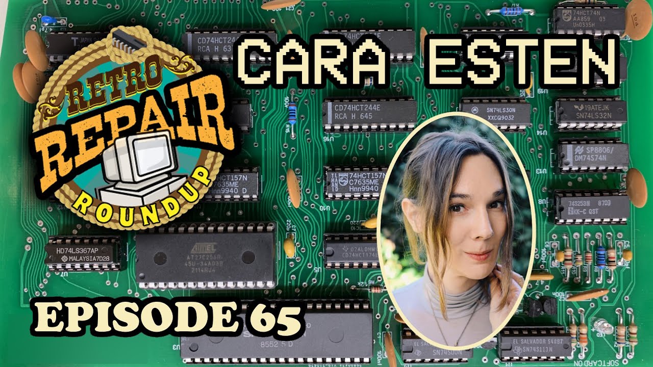 Cara Esten - Retro Repair Roundup #65 - YouTube
