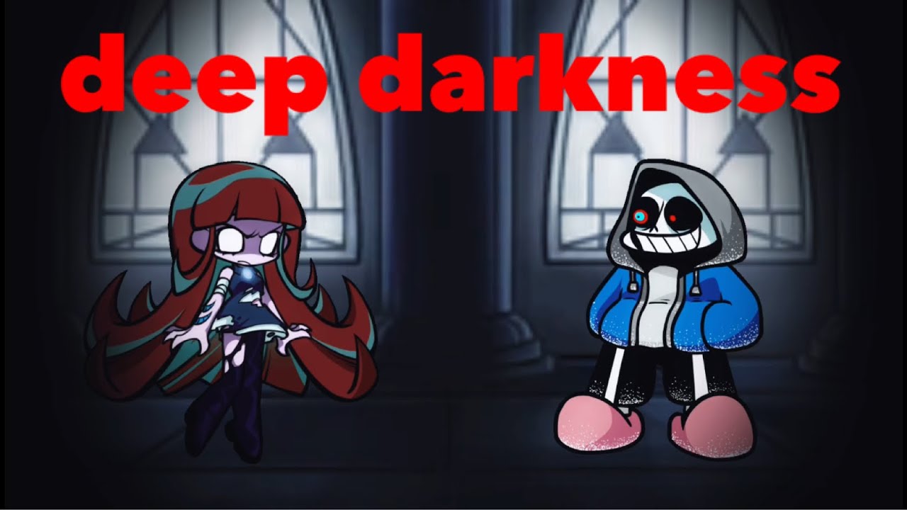 Deep darkness but Limu and Dustsans sing │ Original song FNF cover ...
