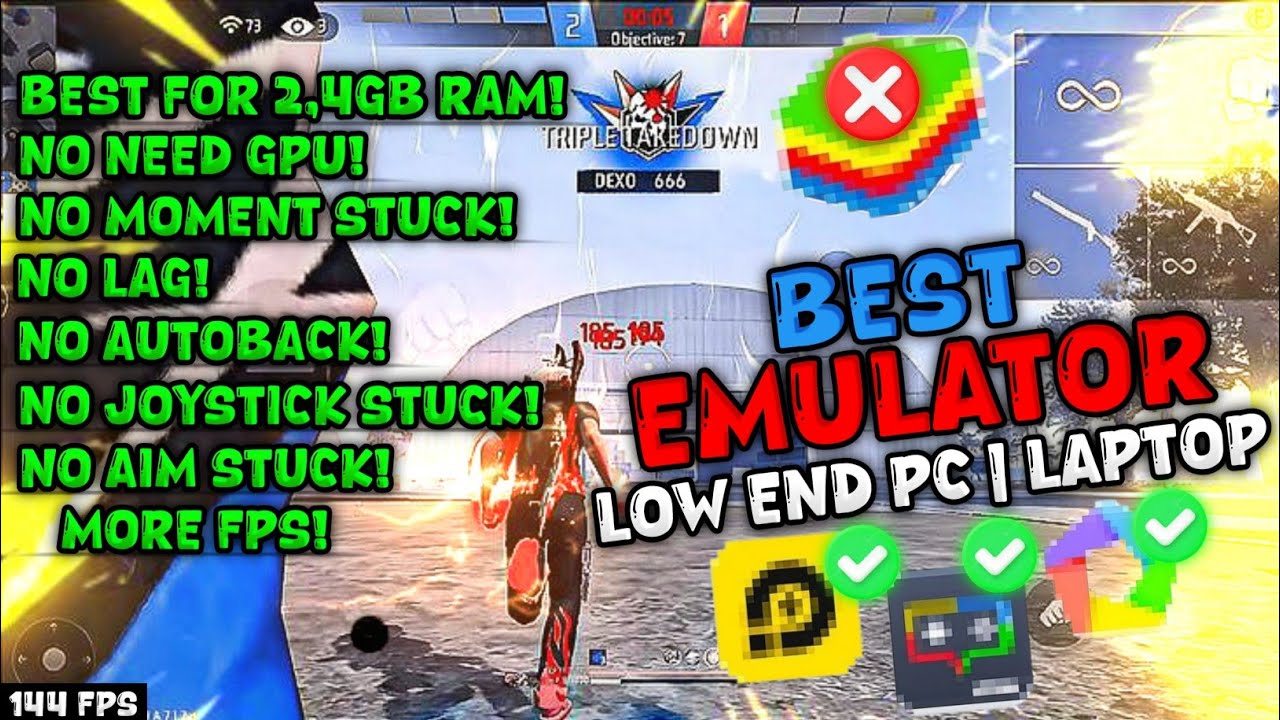 Best Emulator for Low-End PC | Play Without Lag | best emulator for 2gb ...