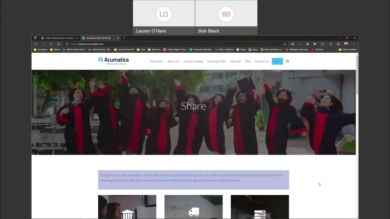Acumatica Tutorial: Acumatica University - YouTube