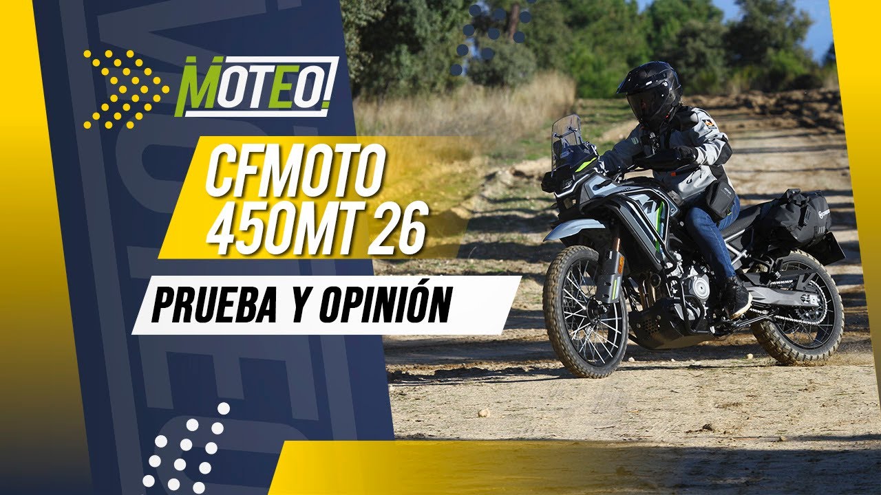 Prueba CFMoto 450MT: ¿La mejor moto adventure para el A2? - YouTube