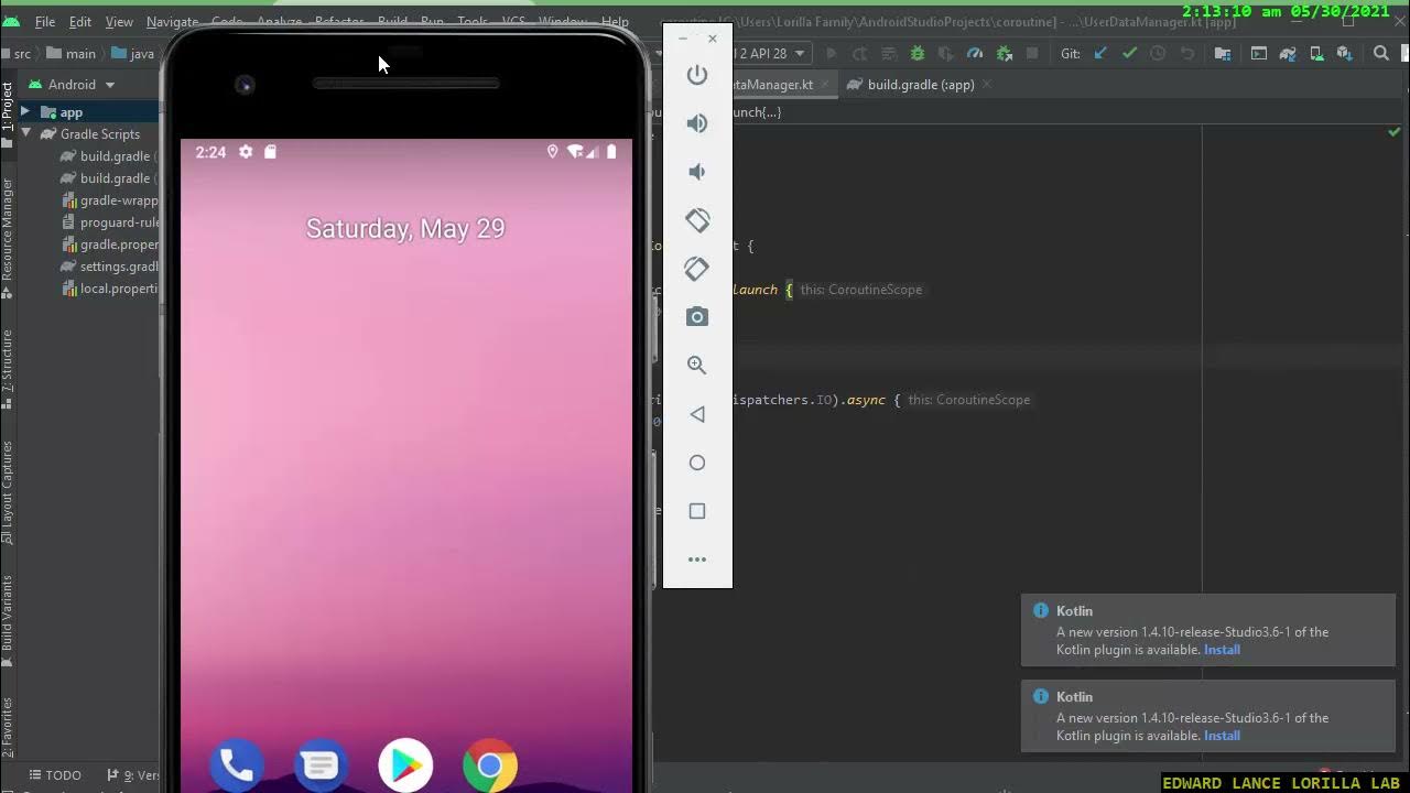 【ANDROID STUDIO】Unstructured Concurrency - YouTube
