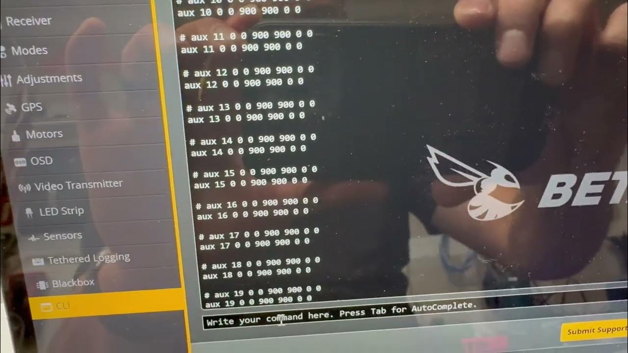 Betaflight assembly line CLI information for newbs… and Bryan - YouTube