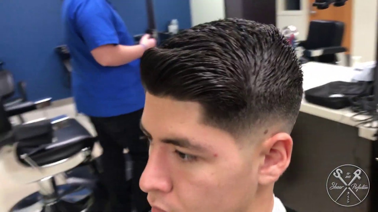 Ronaldo Comb Over Fade