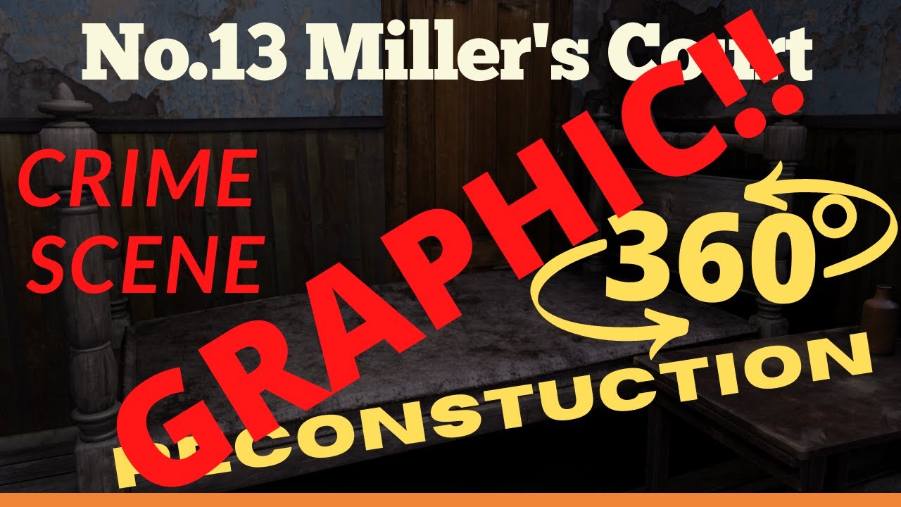Jack the Ripper 3D murder location. 360-degree video of No. 13 Miller's ...
