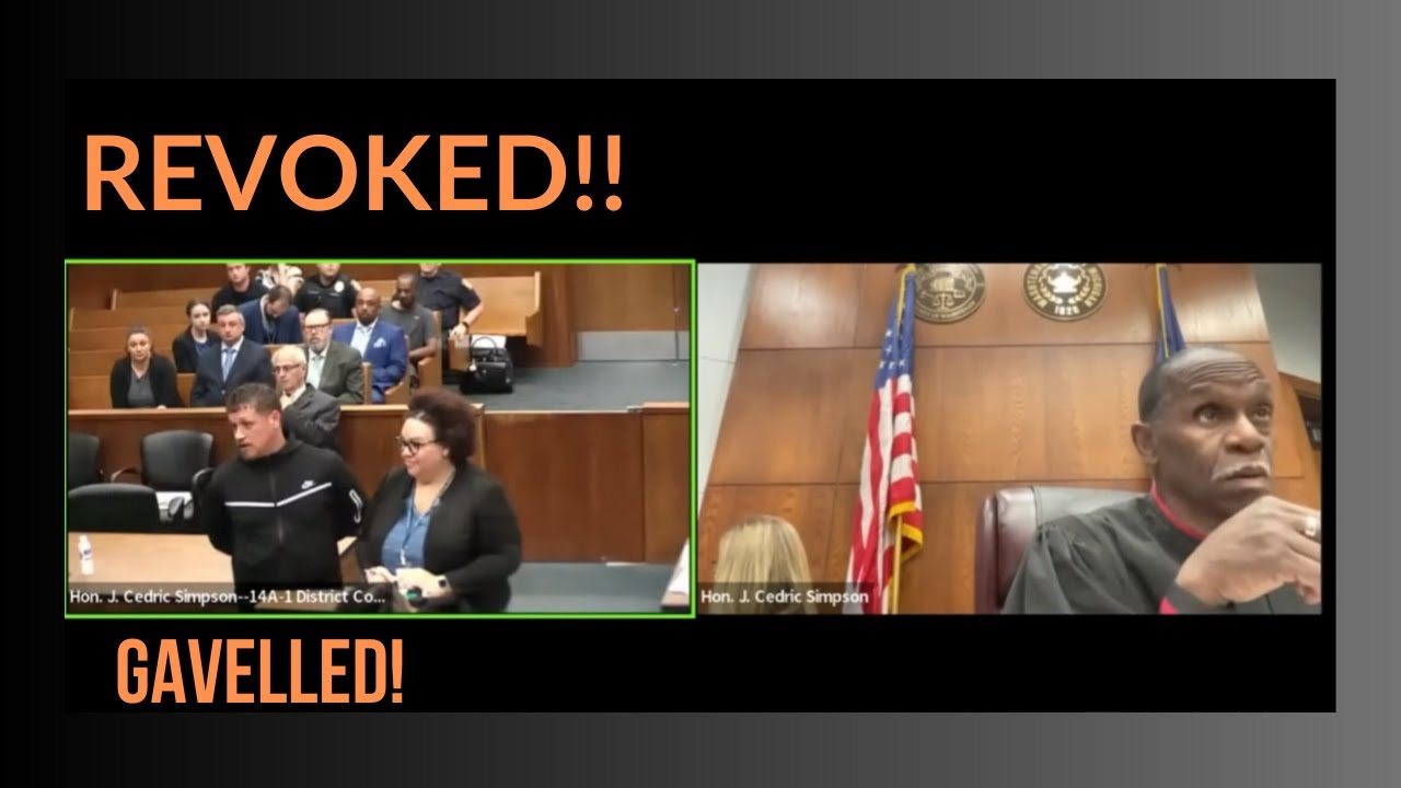 Dumbest Defendant Breaks Law Inside Judge Simpson s Court! - YouTube