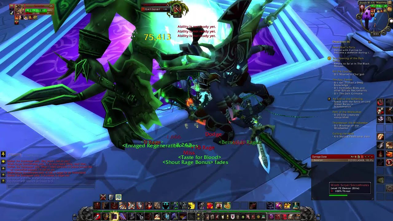 Outland Dungeon - The Arcatraz - World of Warcraft - YouTube