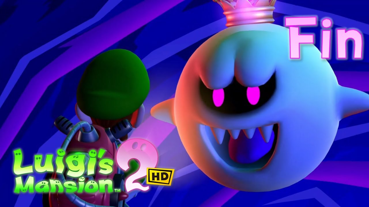 Luigi's Mansion 2 HD #Fin - Confrontation finale au Roi Boo ! - YouTube