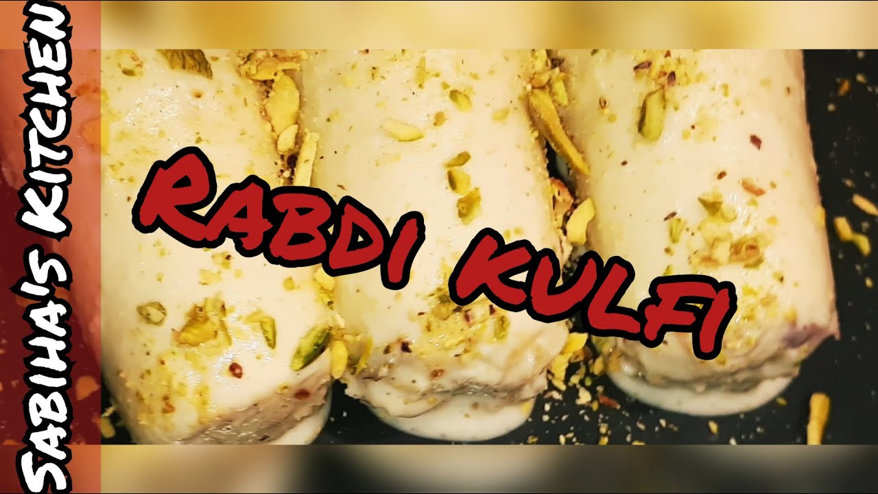 Rabdi Kulfi | Home Made | Easy Recipe | Instant Kulfi Recipe | Sabiha's ...