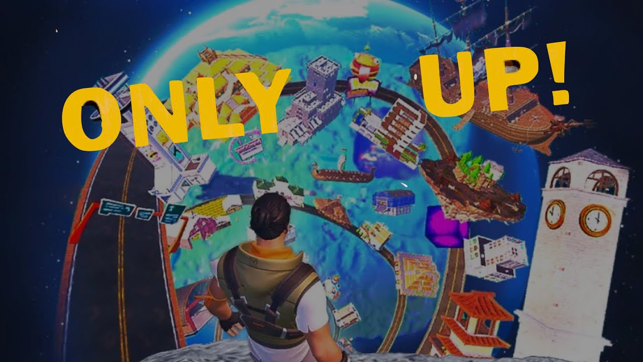 J’ai testé la map Only Up sur Fortnite ! (C’est impossible) - YouTube