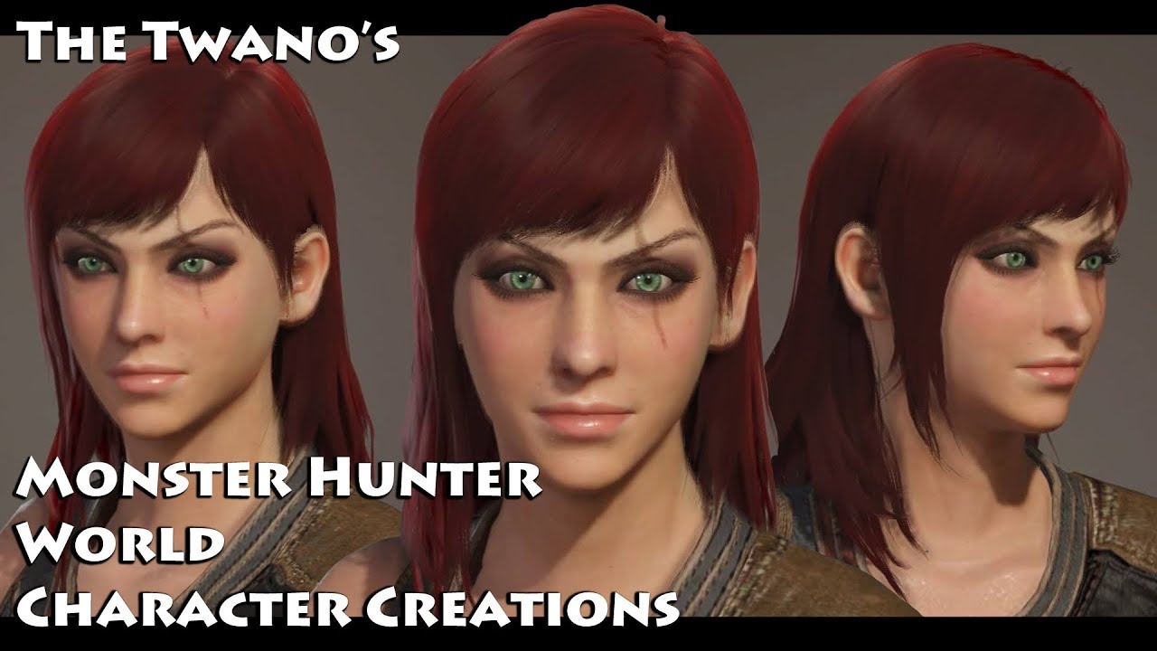 Monster Hunter World - Character Creation (Cute Female) #36 - YouTube