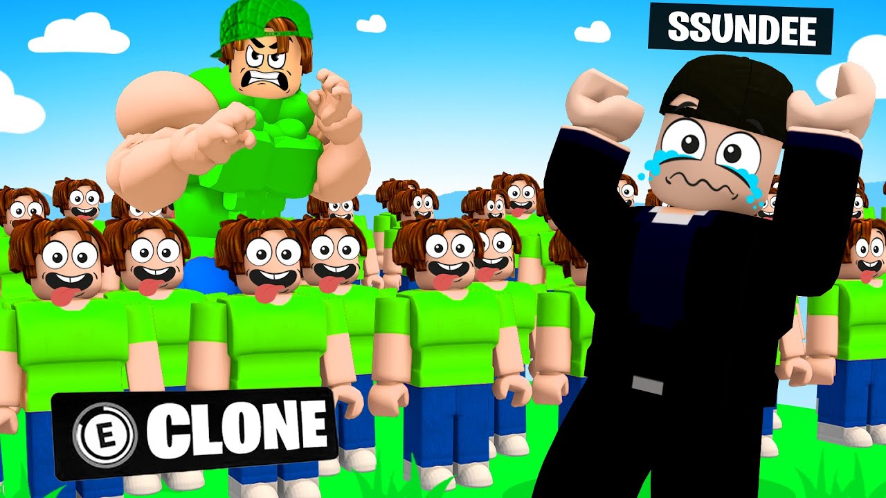 Making a CLONE ARMY in Roblox! - YouTube