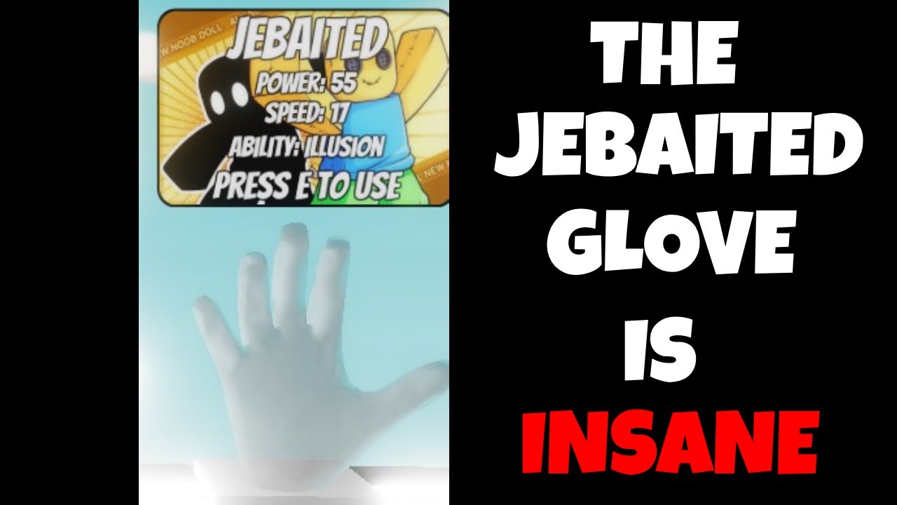 The Jebaited glove is INSANE | Slap Battles - YouTube