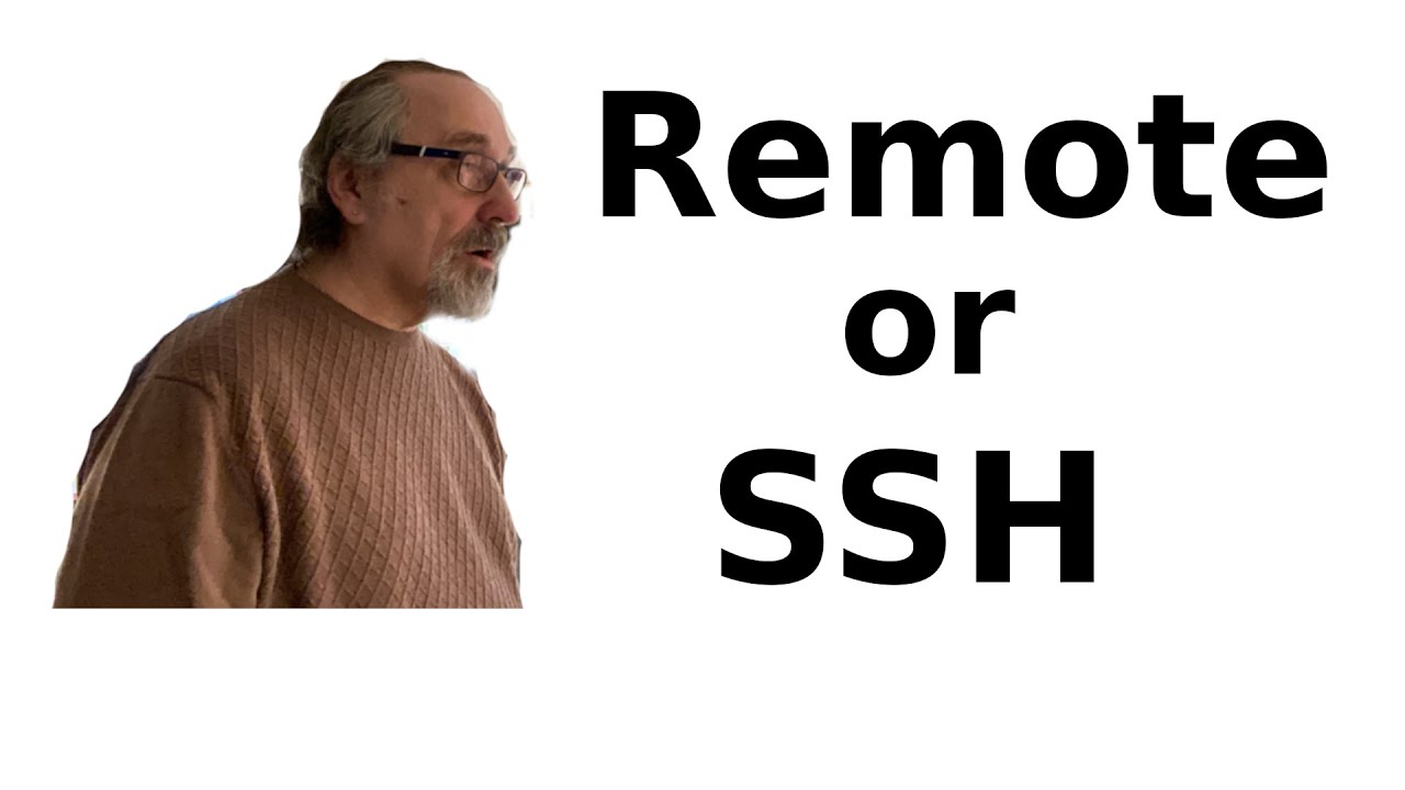 SSH or Remote Desktop - YouTube