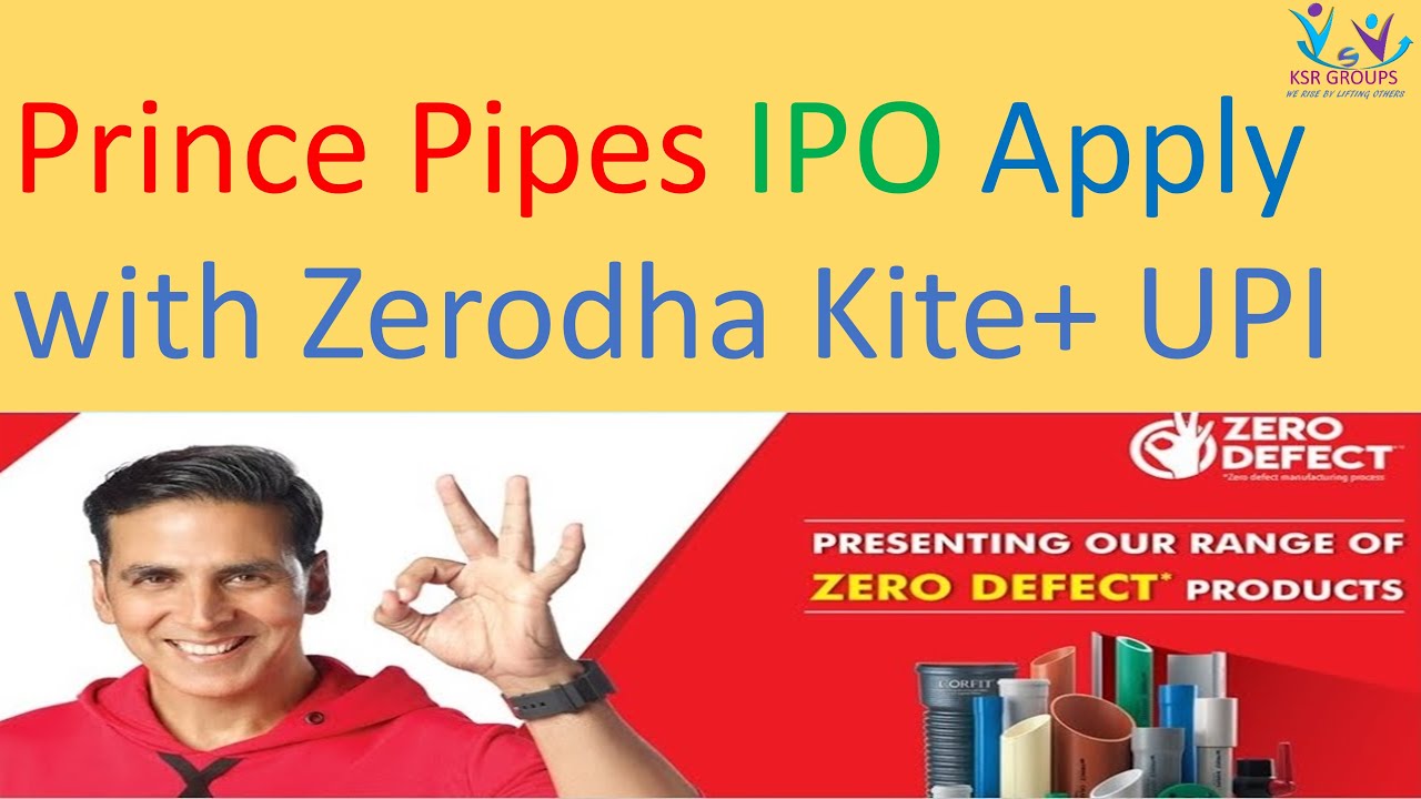 # How to apply for Prince Pipes IPO !! Prince Pipes IPO !! IPO Apply ...